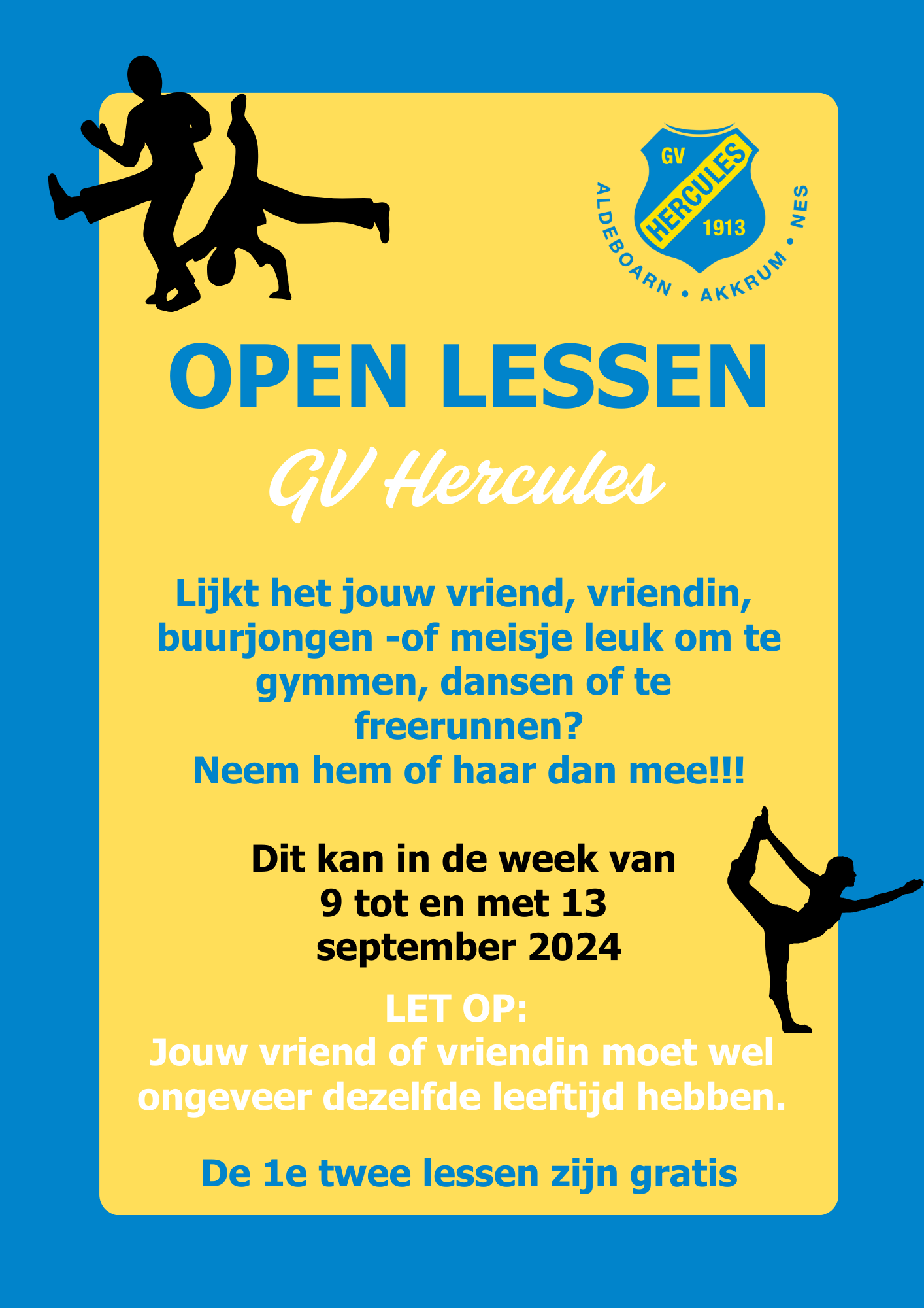 Open lessen - G.V Hercules